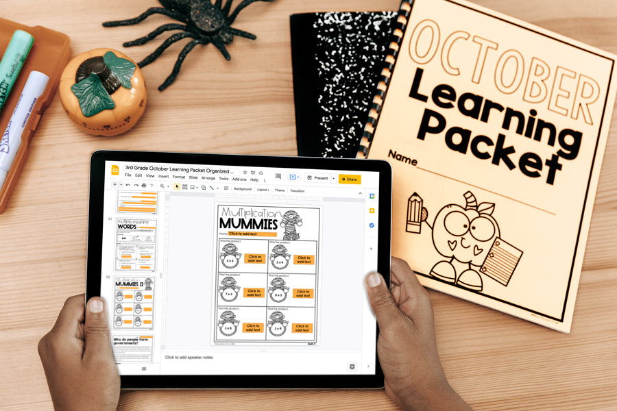 3rd Grade Monthly No Prep Packets – The Literacy Loft