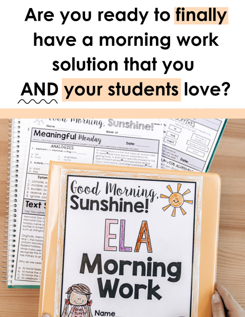 ELA Morning Work 4th Grade (Bundle) | Printable | Google Apps – The ...