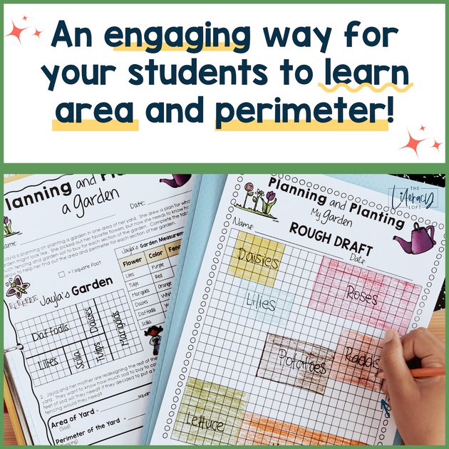 Area and Perimeter Measurements Practice Math Review Project 3rd 4th 5 ...