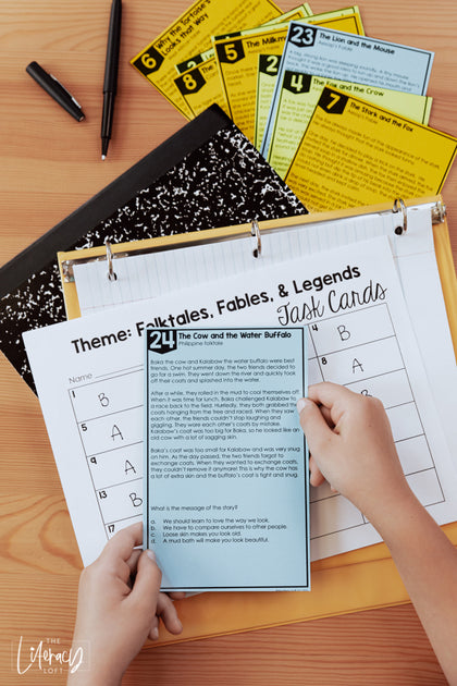 Theme Task Cards 2nd/3rd Grade | Distance Learning | Google Apps – The ...