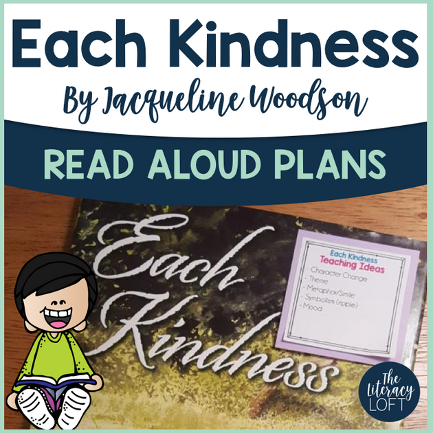 Read Aloud Plans for Each Kindness – The Literacy Loft