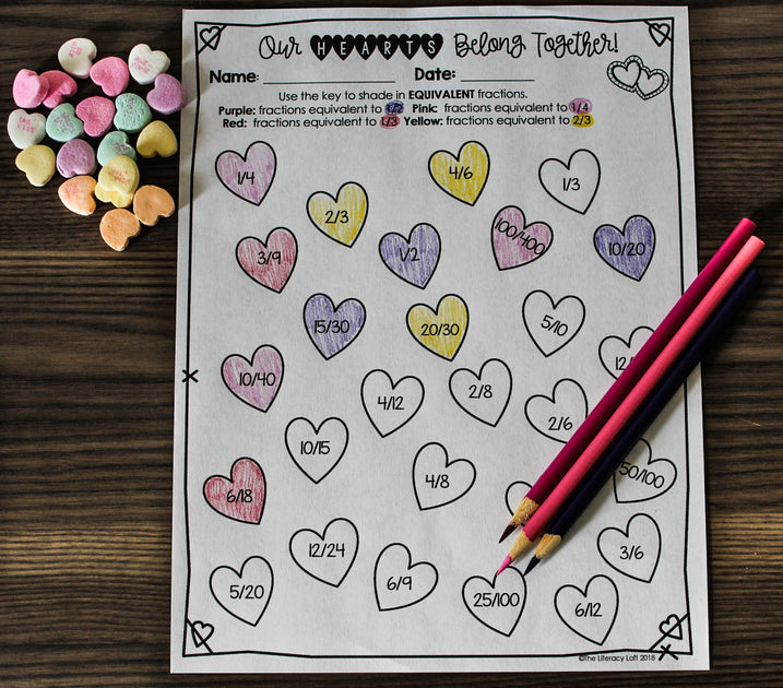 Conversation Heart Math I Distance Learning I Google Slides – The ...