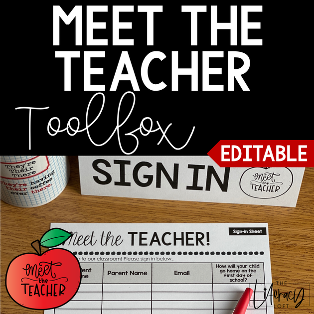 Editable Meet the Teacher Forms & Student Info Sheets for Back to ...