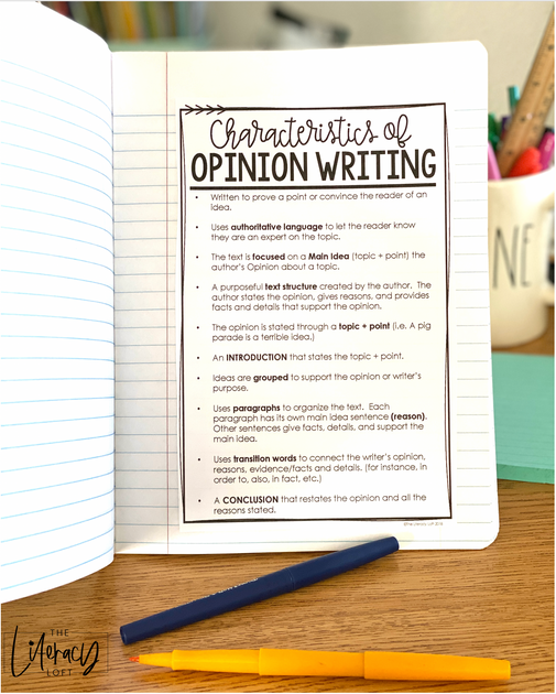 Narrative, Opinion, & Informational Writing Bundle – The Literacy Loft