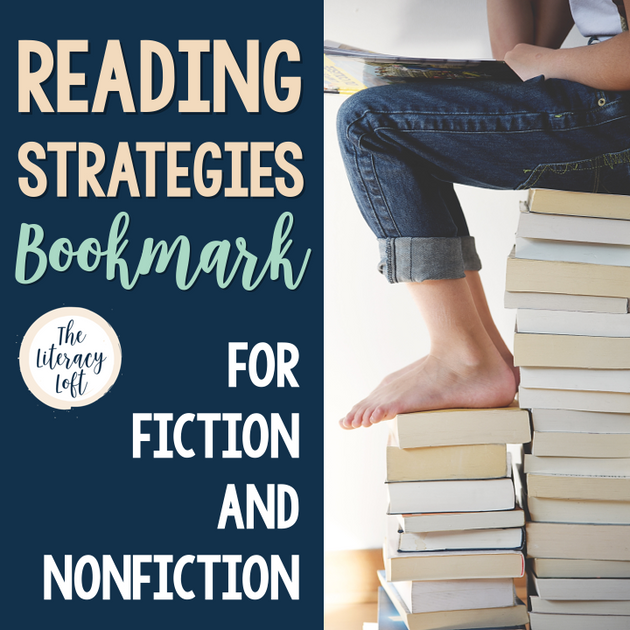 Reading Strategies Bookmark – The Literacy Loft