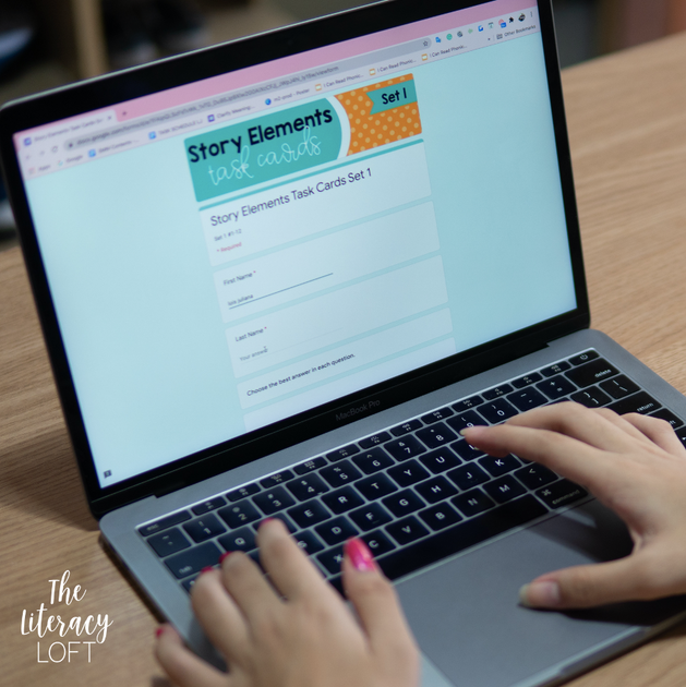 ELA Task Cards 6th Grade Bottomless Bundle | Google Slides & Forms ...