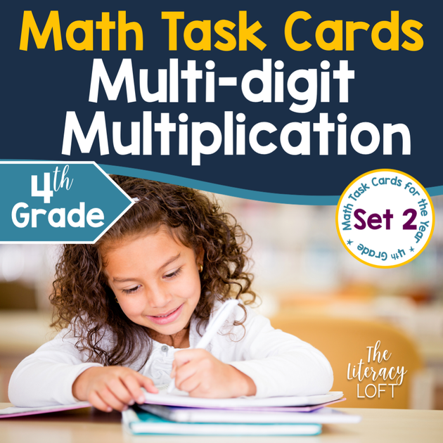 Multi-digit Multiplication (4th Grade) Google Slides & Forms Distance ...