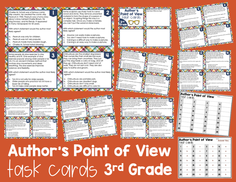 Author's Point of View 3rd Grade | Distance Learning | Google Slides ...