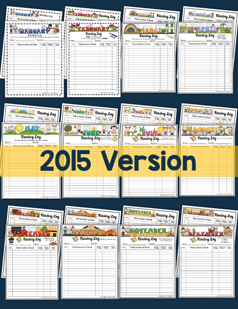 Reading Logs {The Bundle} – The Literacy Loft