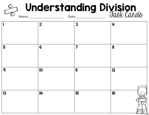 Understanding Division Task Cards (3rd Grade) Google Slides & Forms ...