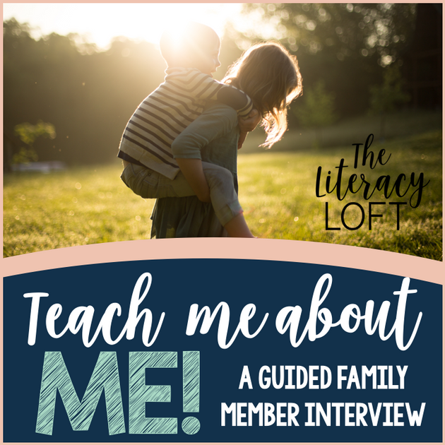 Teach Me About ME! - A Guided Family Member Interview – The Literacy Loft