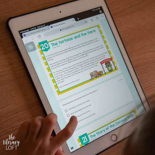 ELA Task Cards Bottomless Bundle Grades 3-5 | Google Slides | Forms ...