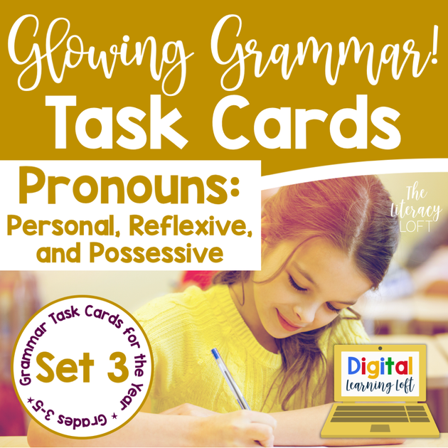 Pronouns Task Cards | Distance Learning | Google Slides & Forms – The ...