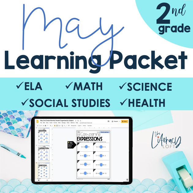 May No Prep Packet 2nd Grade – The Literacy Loft