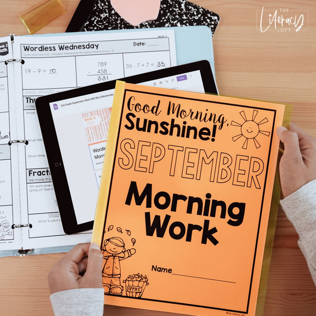 Math Morning Work 3rd-4th Grade {Bundle} | Distance Learning | Google ...