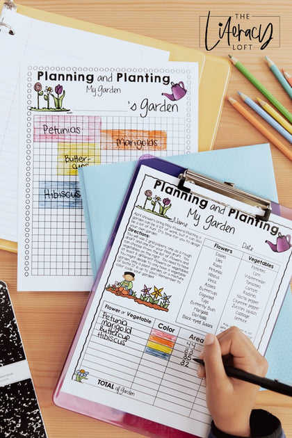 Area and Perimeter {Gardening Project} – The Literacy Loft