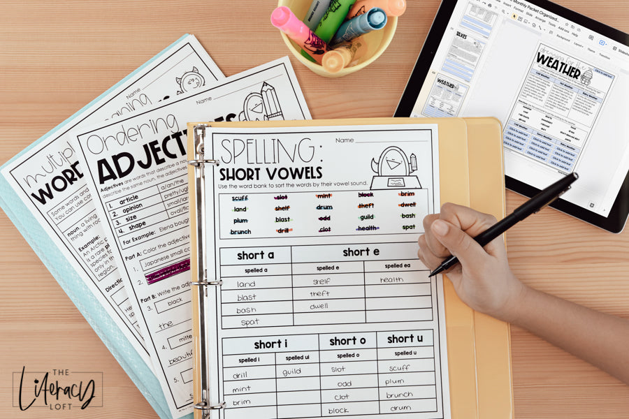 ELA No Prep Packets 3rd Grade Bundle – The Literacy Loft