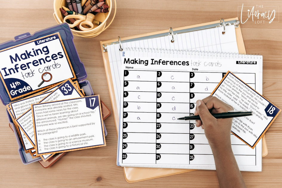 Making Inferences Literature 4th Grade | Distance Learning | Google Sl ...