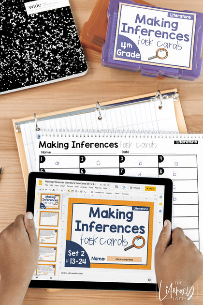 Making Inferences Literature 4th Grade | Distance Learning | Google Sl ...