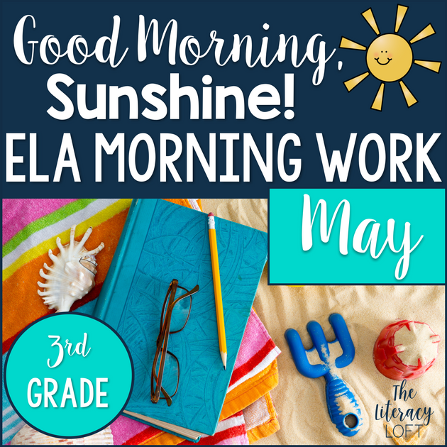 ELA Morning Work 3rd Grade {May} | Distance Learning | Google Slides ...