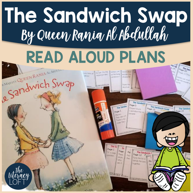 Read Aloud Plans for The Sandwich Swap – The Literacy Loft
